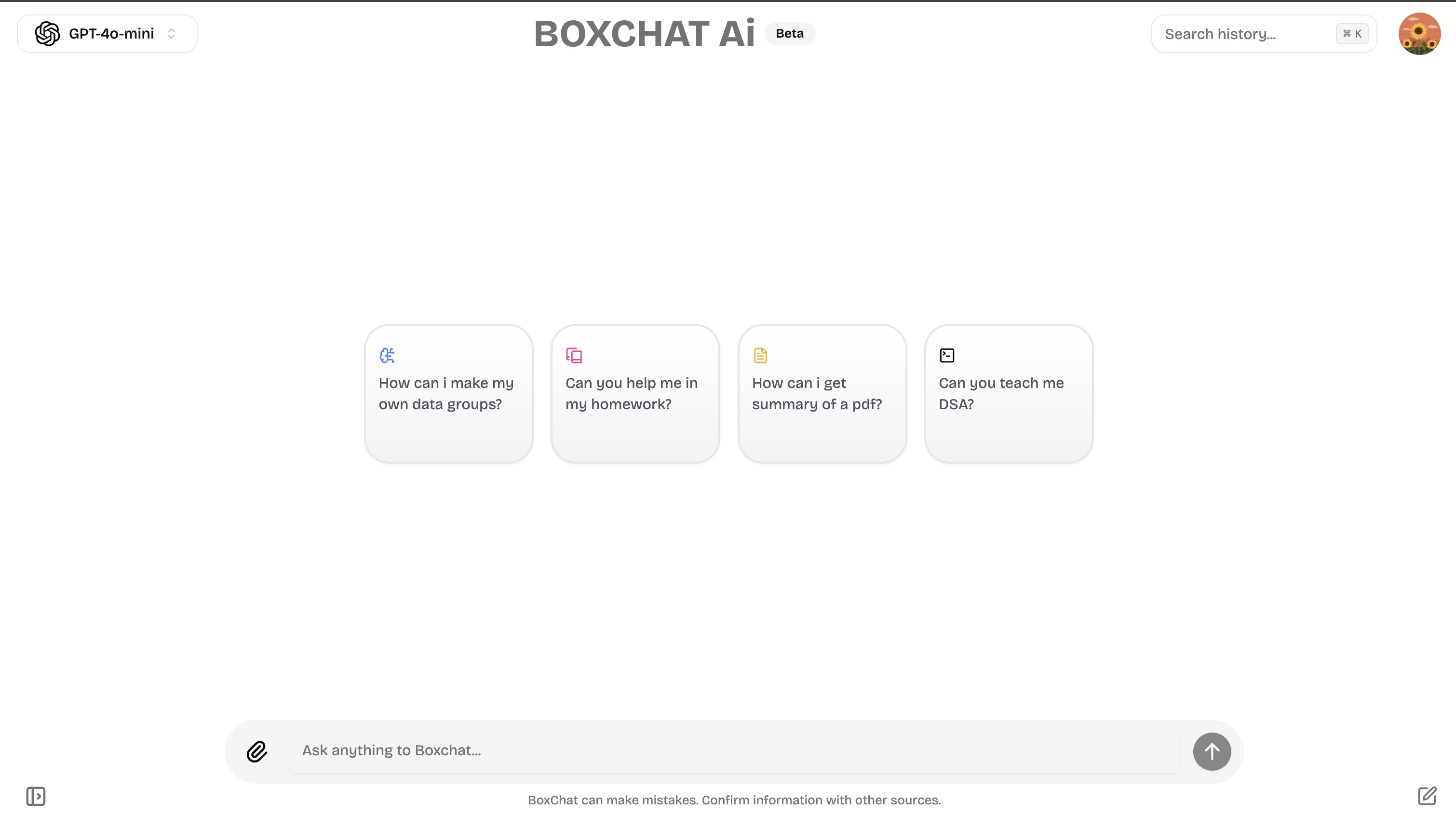 Boxchat - AI-Powered Personal Assistant